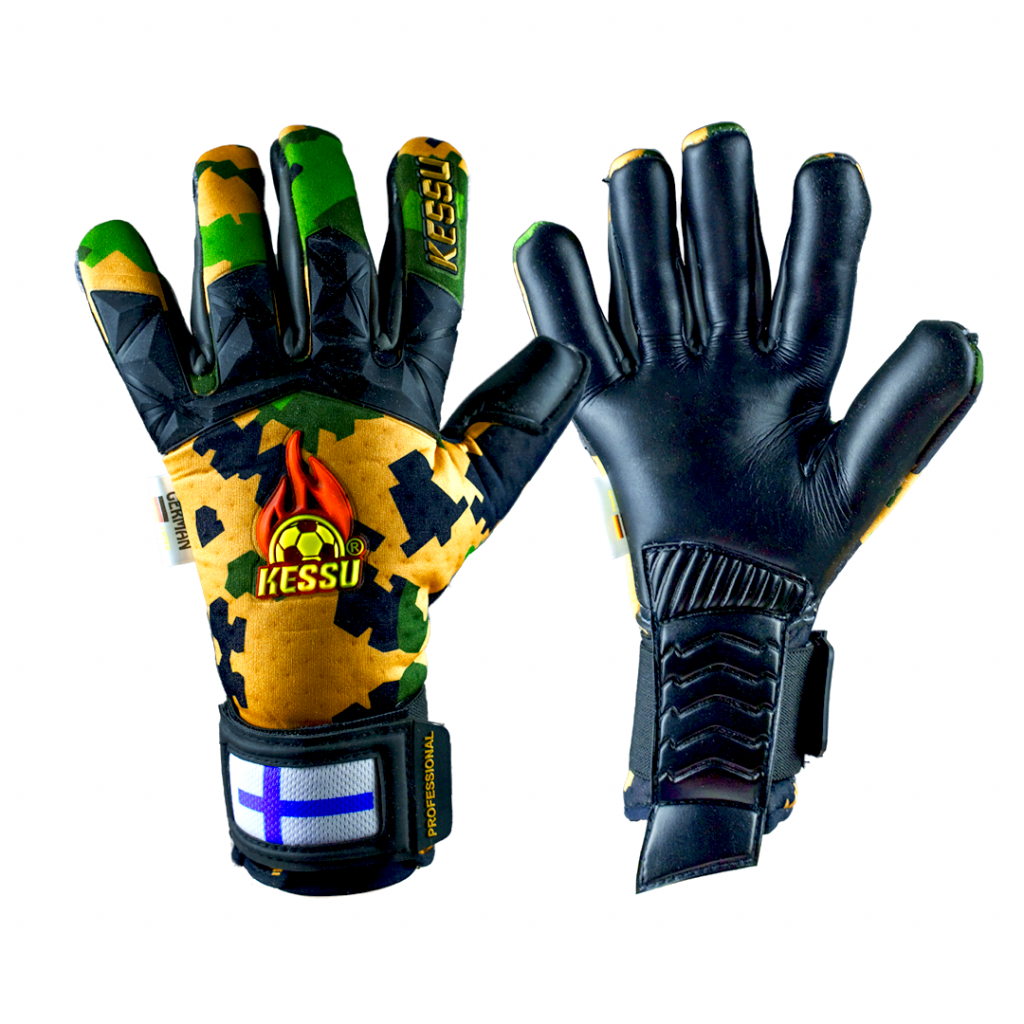 Kessu Camo 2.0 maalivahdinhanskat – KESSUGLOVES – Verkkokauppa